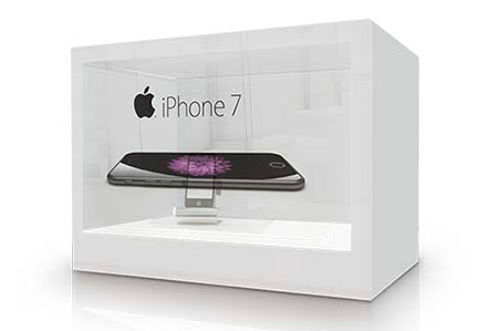 Transparent Screen | See-Through Showcase Advertising Solution